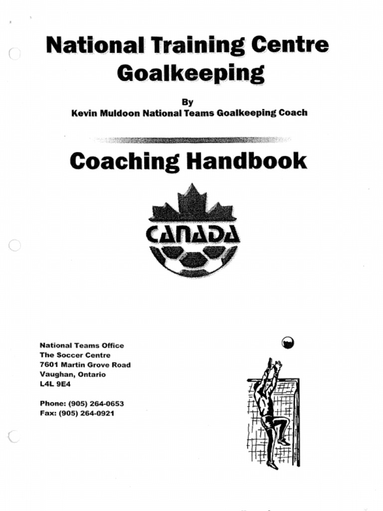 Goalkeeper Training Handbook Overview | PDF | Sport Variants | Sports