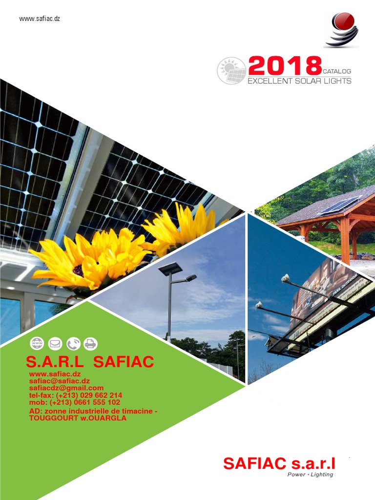 Catalog of Solar-SAFIAC 3 | PDF | Light Emitting Diode | Lighting