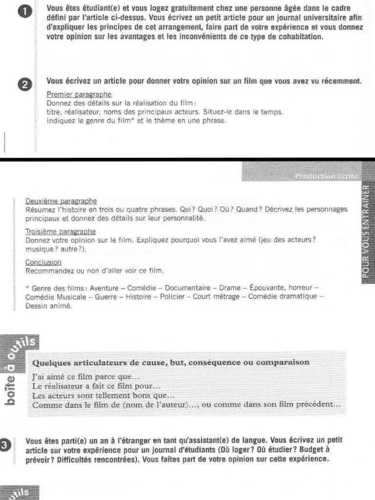 Advanced A2 Level Réussir b1 Made Simple | PDF
