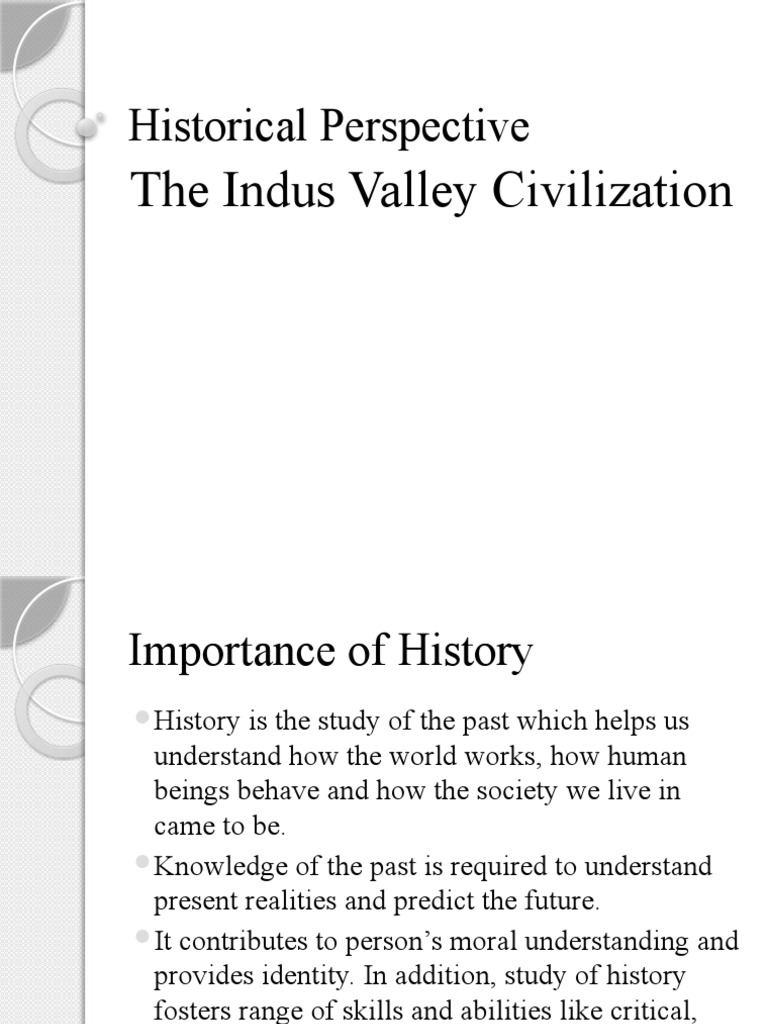 Overview of Indus Valley Civilization | PDF | Social Science | History
