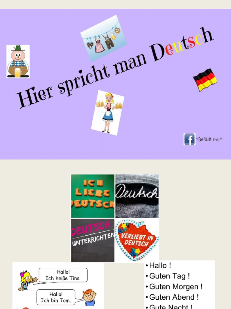 Erste Stunde Deutsch | PDF