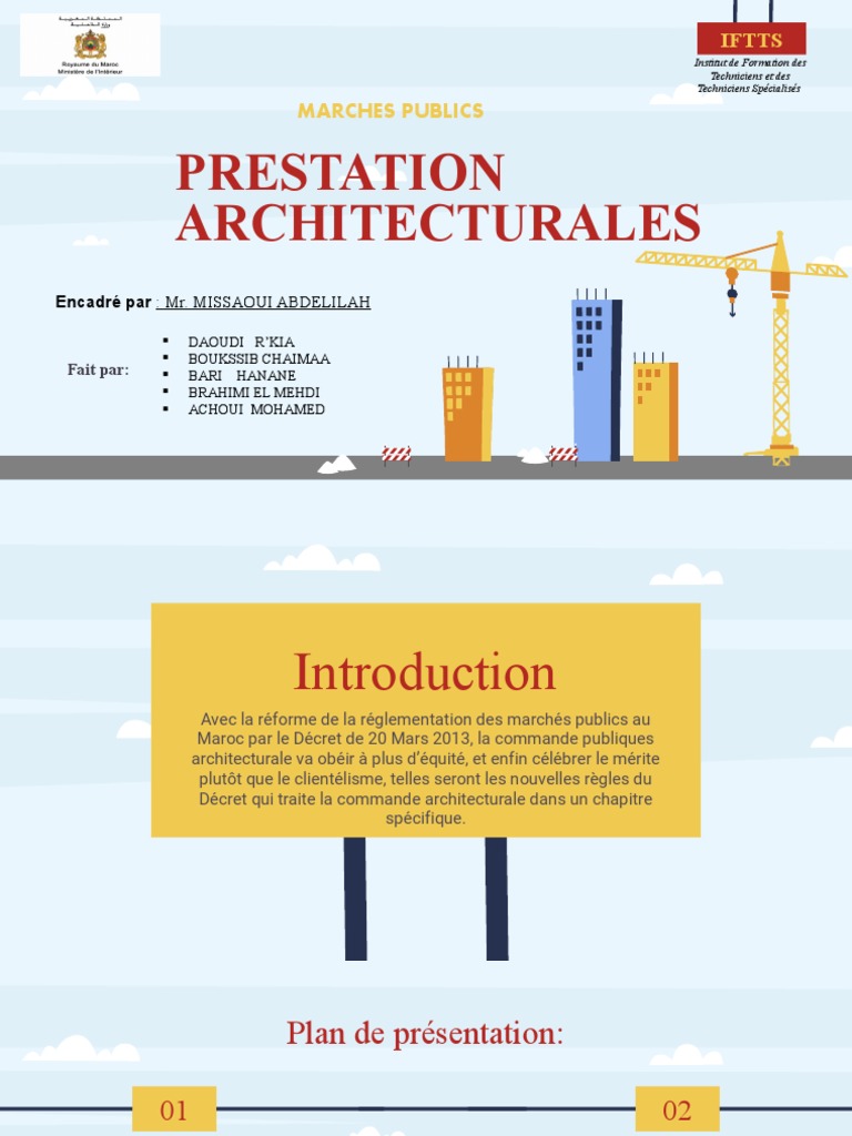 Prestations architecturales | PDF | Architecte | Économie