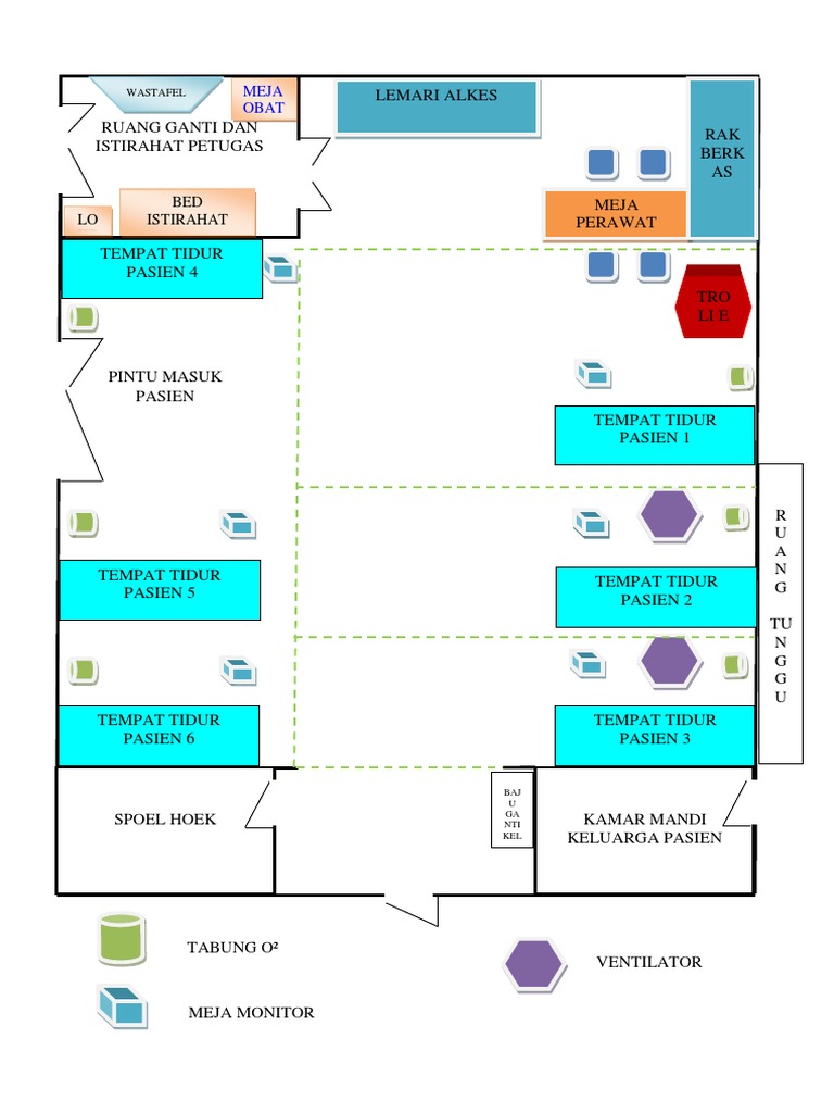 Denah Ruang Icu | PDF