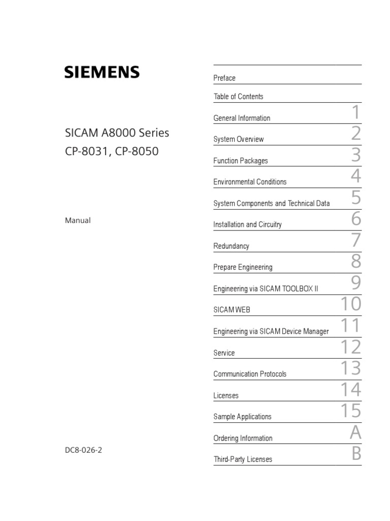 Manual CP-8031 CP-8050 ENG DC8-026-2 18 | PDF | International Electrotechnical Commission ...