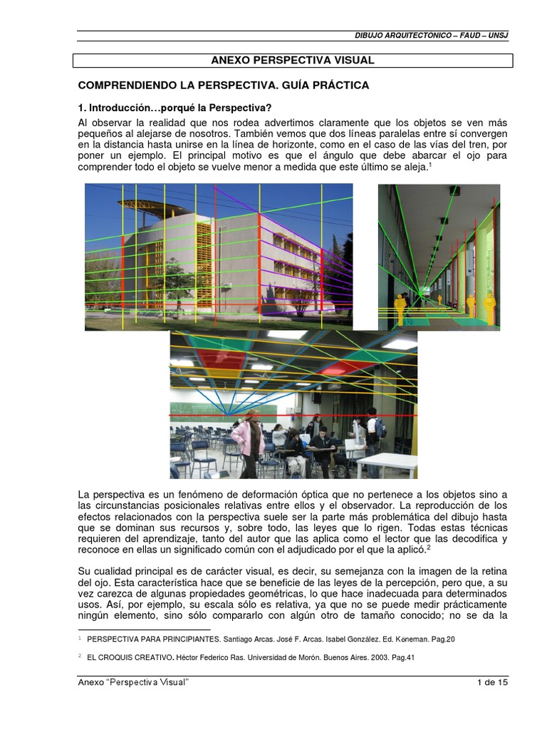 Anexo 5 - Perspectiva Visual | PDF | Perspectiva (Gráfica) | Dibujo