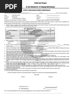 Contoh Surat Perjanjian Rental Mobil | PDF