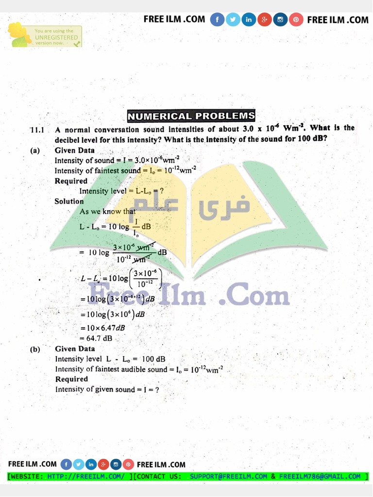 10th Physics Ch11 Numericals | PDF