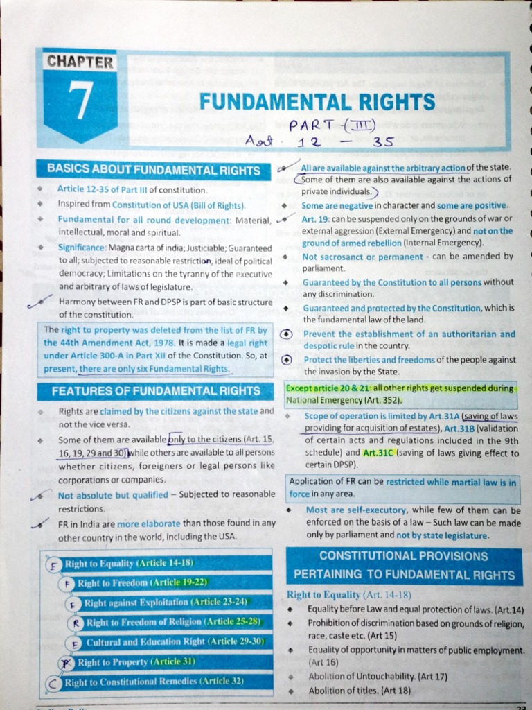 Fundamental Rights | PDF