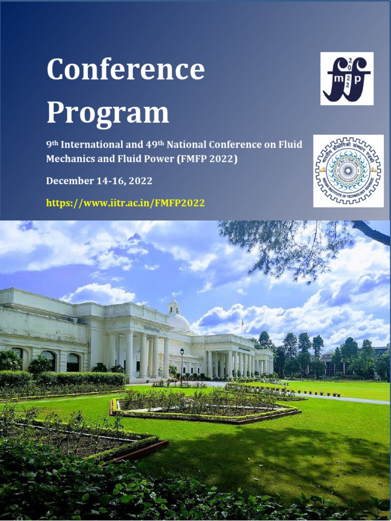 FMFP 2022 Conference Overview | PDF | Partial Differential Equation ...