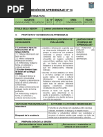 Sesión de Aprendizaje "Escribimos Un Cuento" | PDF | Aprendizaje | Cognición