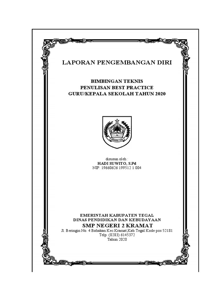 LPD Bimtek Best Practice Final Template | PDF