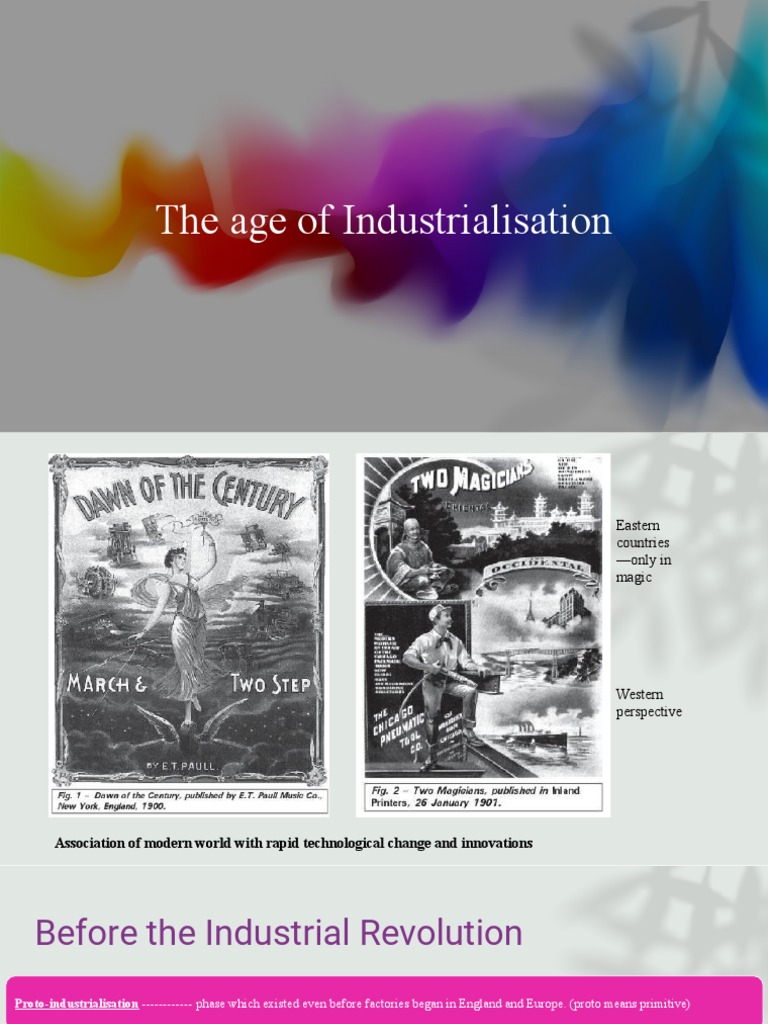 Age of Industrialisation | PDF | Industrial Revolution | Labour Economics