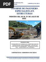 Informe #004-2023-Informe Mensual #01 - Estructuras | PDF | Fundación ...