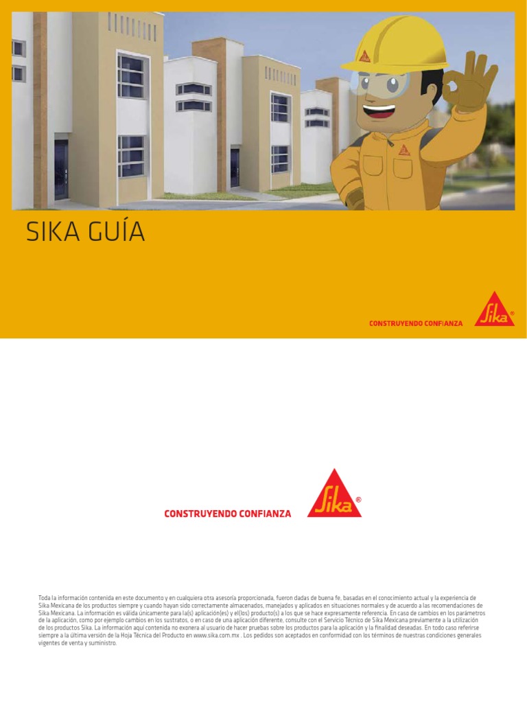 Sika | PDF | Hormigón | Cemento
