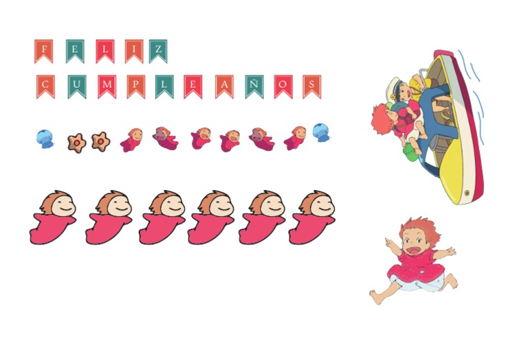 Topper Cake Ponyo | PDF