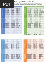 Chronological Bible in One Year Calendar | PDF | Ancient Christian ...