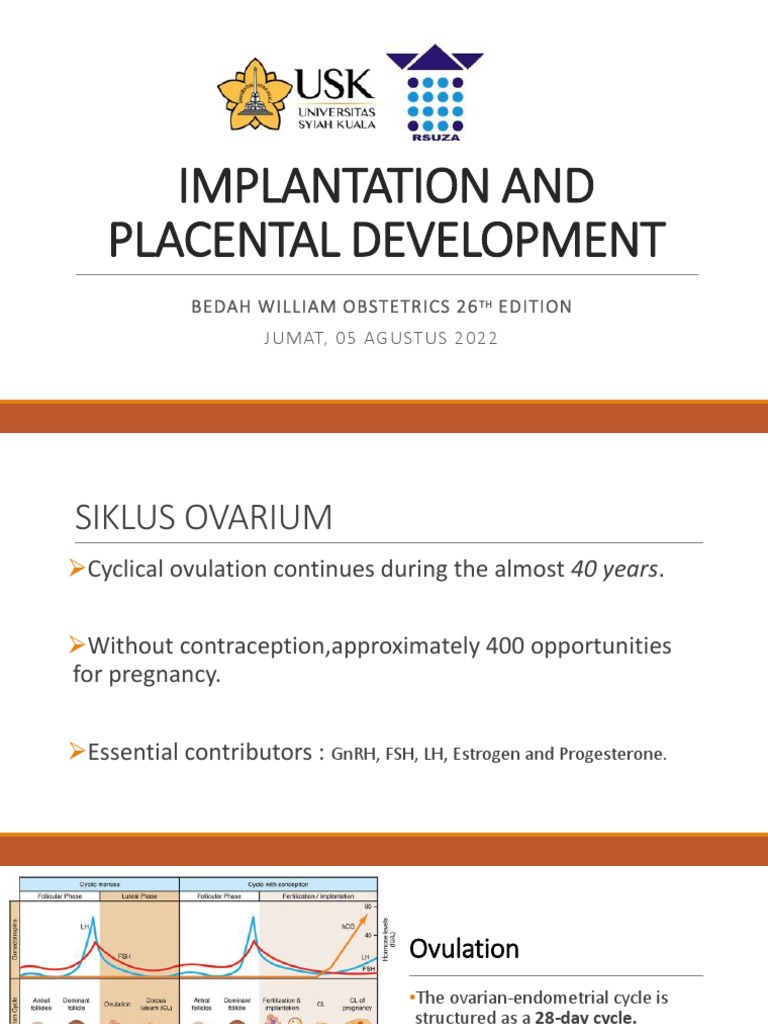 Implantation and Placental Development | PDF | Implantation (Human ...