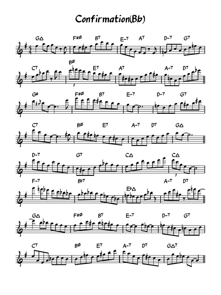 Confirmation(Bb) | PDF
