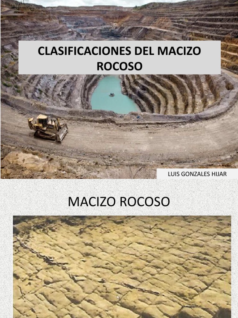 CLASIFICACIONES DEL MACIZO ROCOSO Posgrado 2022 | PDF | Petrología ...