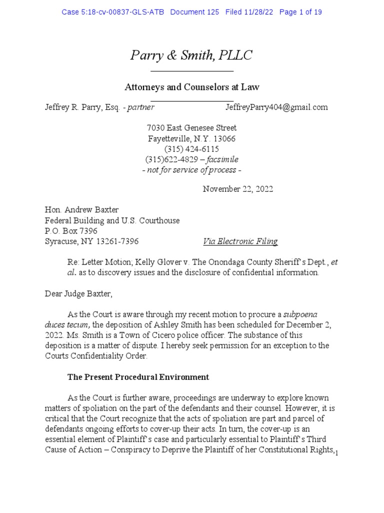 Legal Motion on Evidence Disclosure | PDF | Discovery (Law ...