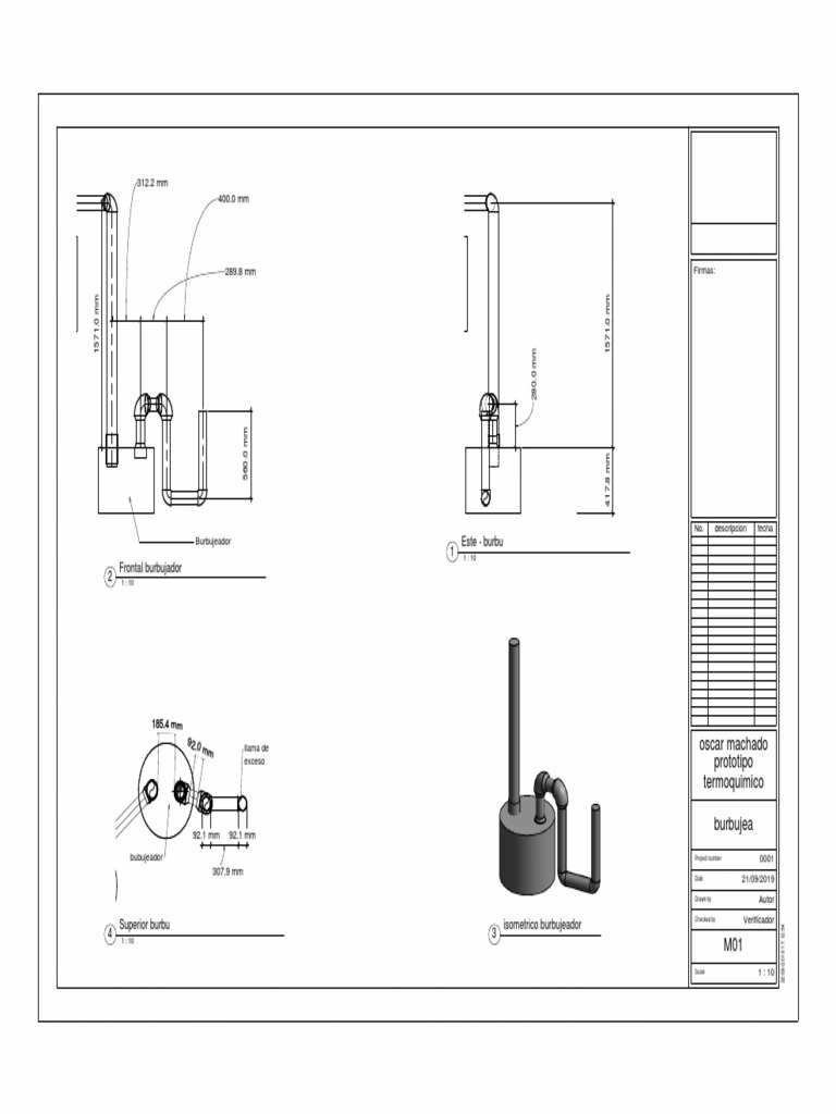 Planos Prototipo para Manual | PDF