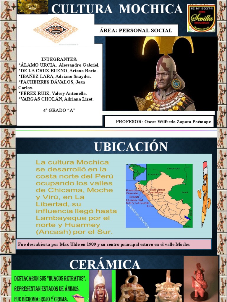 Cultura Mochica Cuarto Grado A | PDF