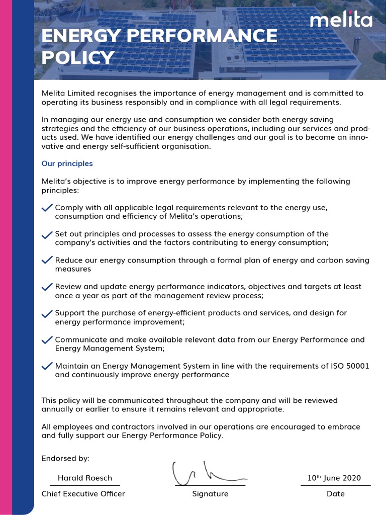 Energy Policy Statement | PDF