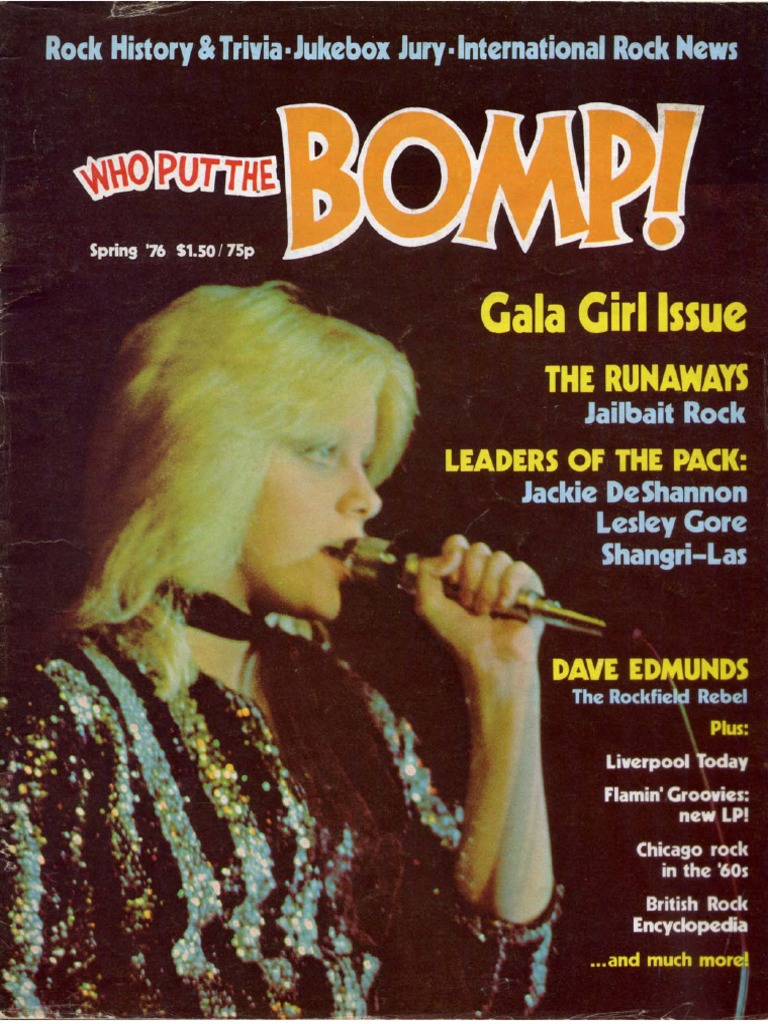 Bomp - 1976 - Issue #15 Spring 1976 - Complete | PDF