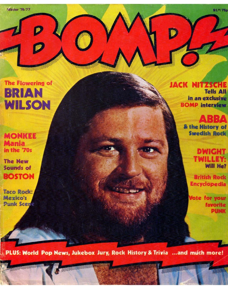 Bomp - 1977 - Issue #16 Winter 1976-77 | PDF