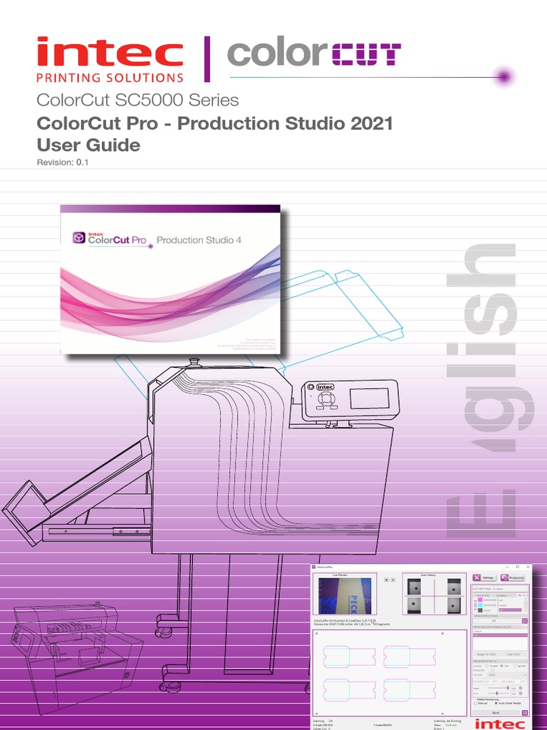 Intec SC5000 ColorCut Pro4 User Guide v0.1 | PDF | Wi Fi | Qr Code