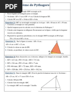 Exercices d'équations et inéquations 3AC | PDF | Formes géométriques ...