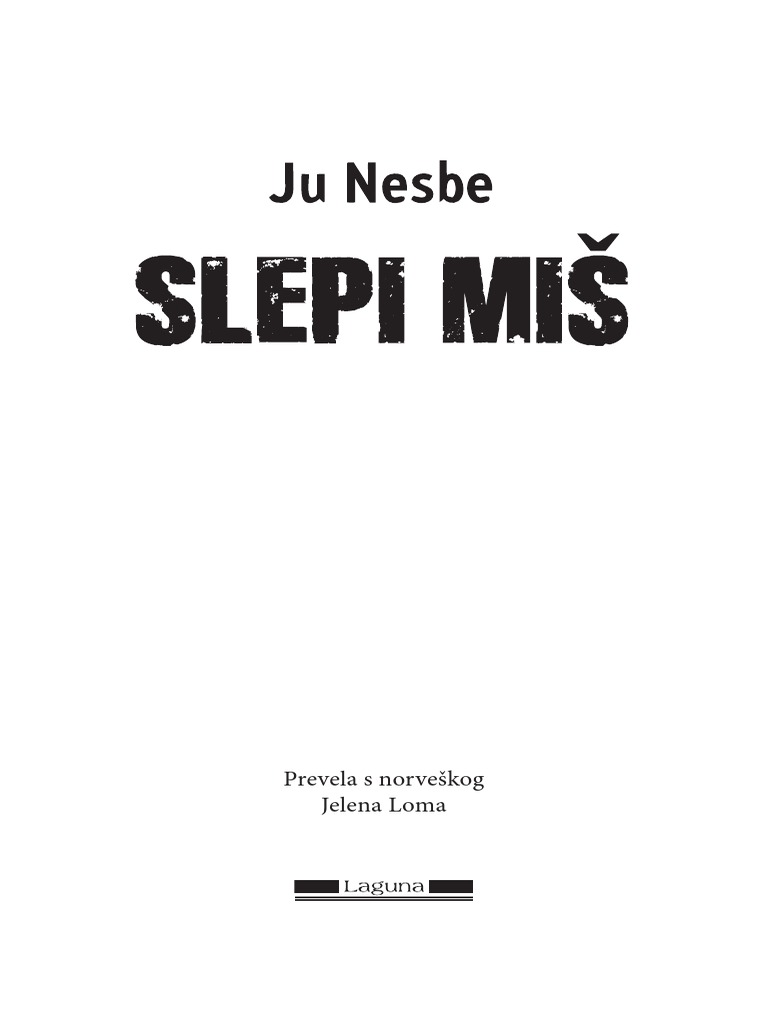 Slepi Mis o | PDF