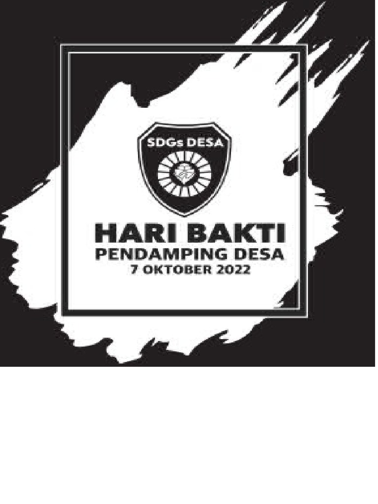 Logo Hari Bakti Pendamping Desa | PDF