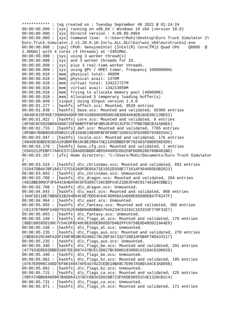 Game Log | PDF | Thread (Computing) | Computing