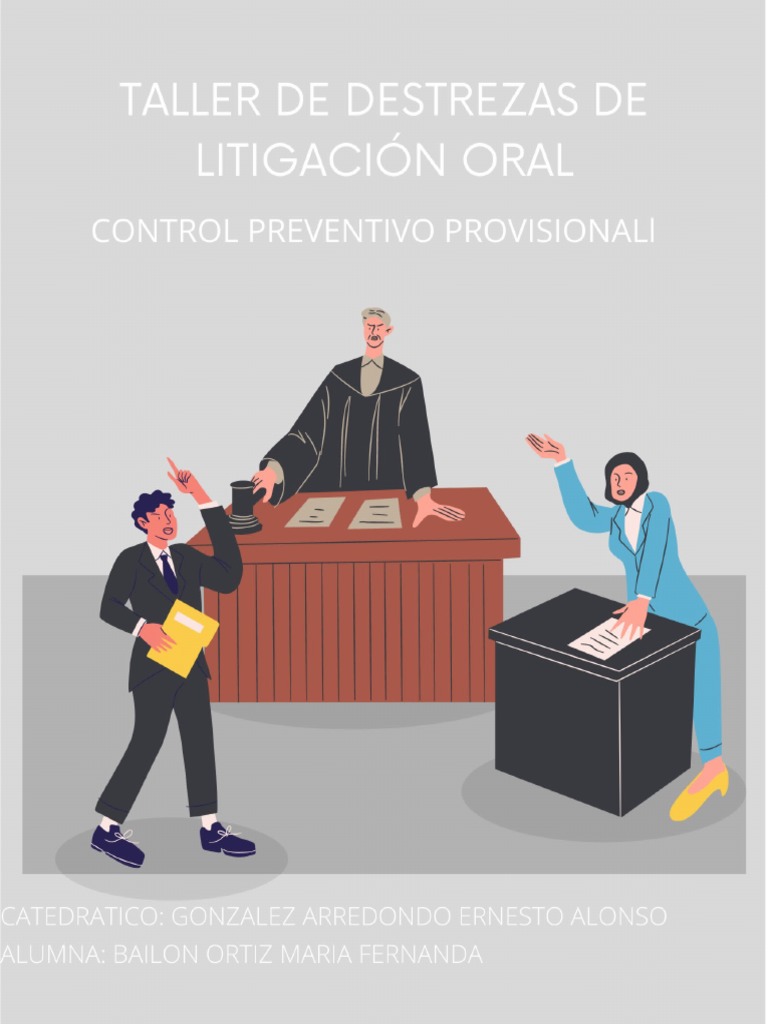 Control Preventivo Provisional en México | PDF | Policía | Detención ...