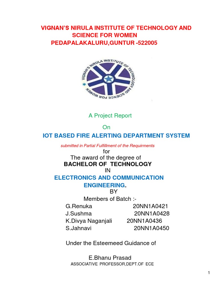 IoT Project Report | PDF | Transformer | Capacitor