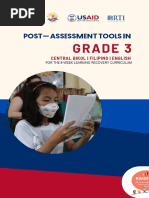 Assignment 3 Language Skills Related Tasks | PDF | Reading (Process) | Cognition