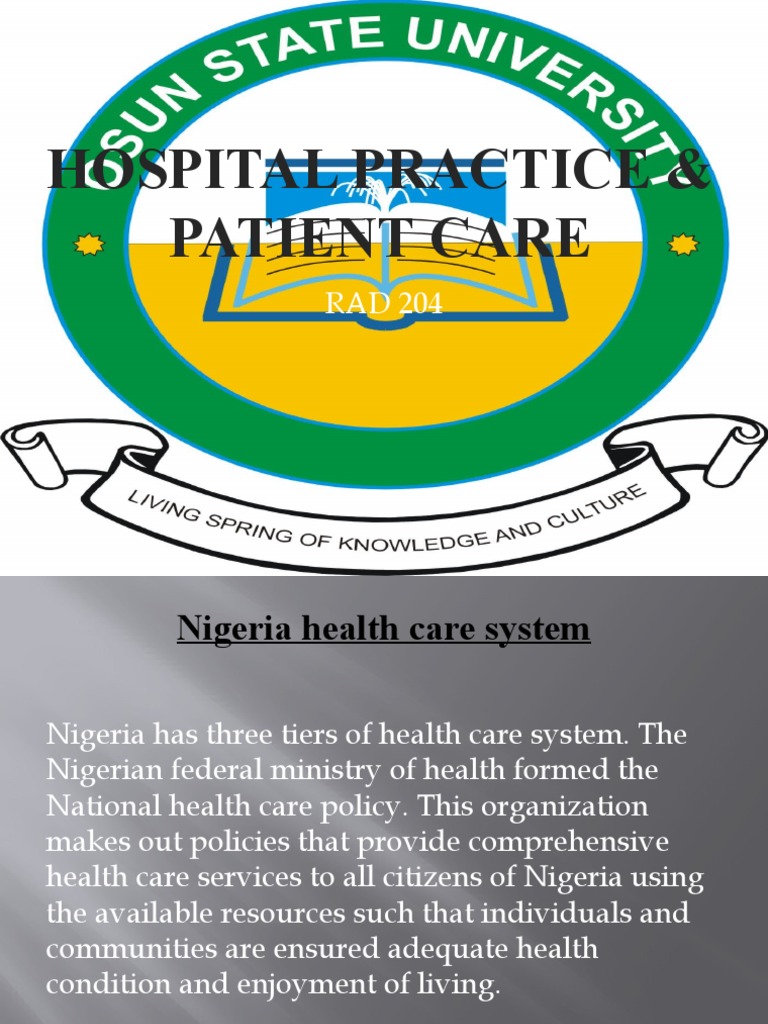 Hospital Practice & Patient Care | PDF | Health Care | Human Body