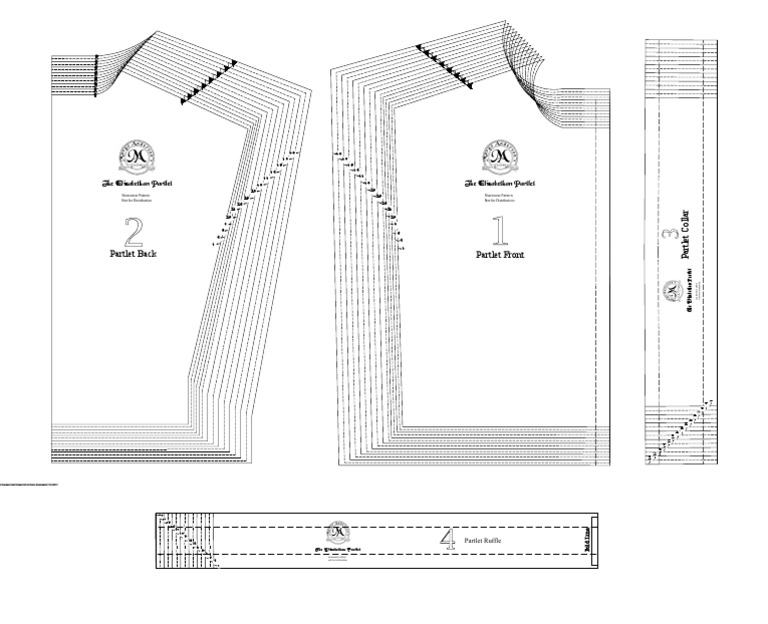 Free Partlet Pattern | PDF | Clothing | Fashion