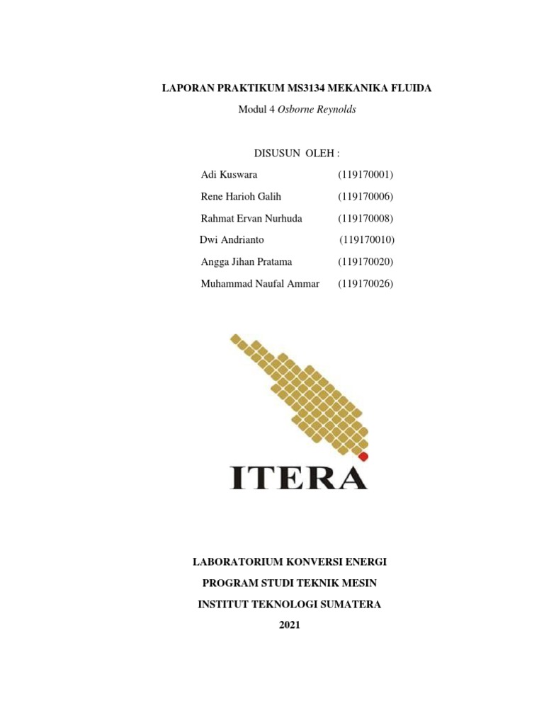 Kelompok 11 - Modul 4 Osborne Reynolds - Rev | PDF