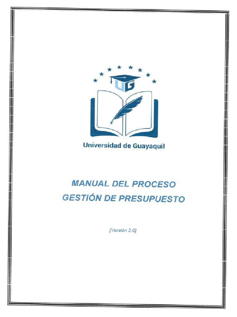Manual Del Proceso Gestion de Presupuesto 2020 | PDF Manual Del Proceso Gestion de Presupuesto 2020 | PDF