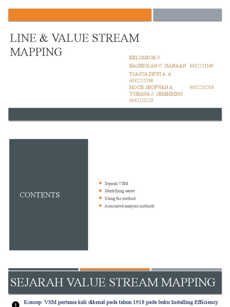 Line & Value Stream Mapping | PDF