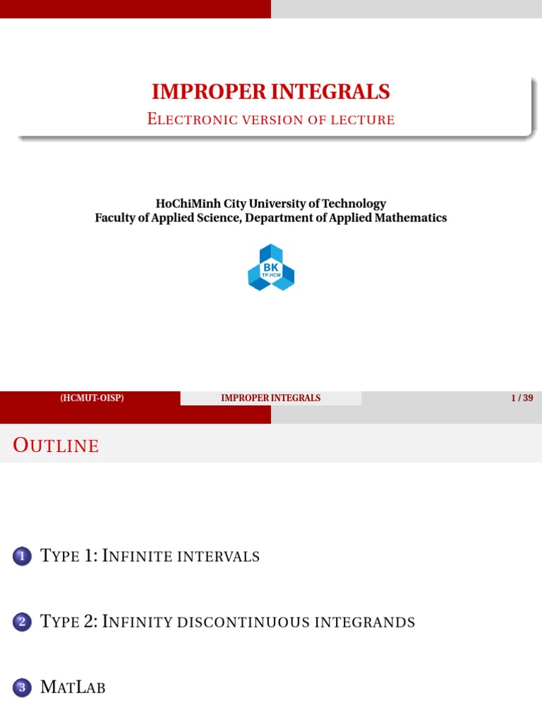 Improper Integrals of Type 1 on Infinite Intervals: Definition, Geometric Meaning, and Newton ...