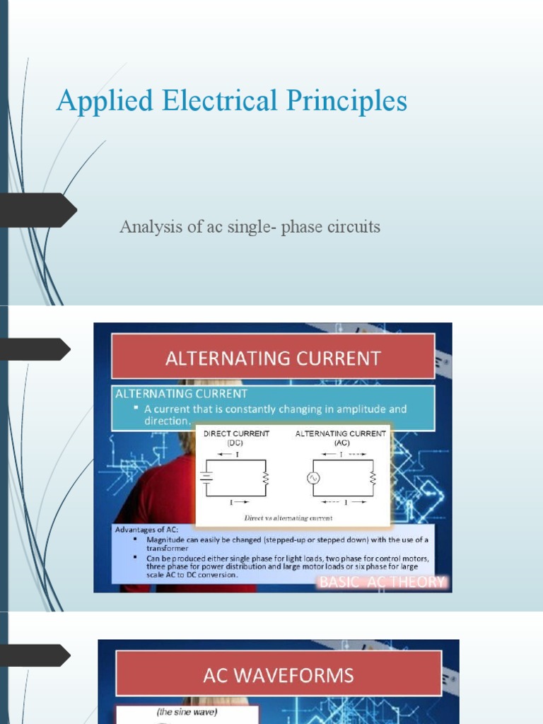 Analysis of Ac Single - Phase Circuits | PDF
