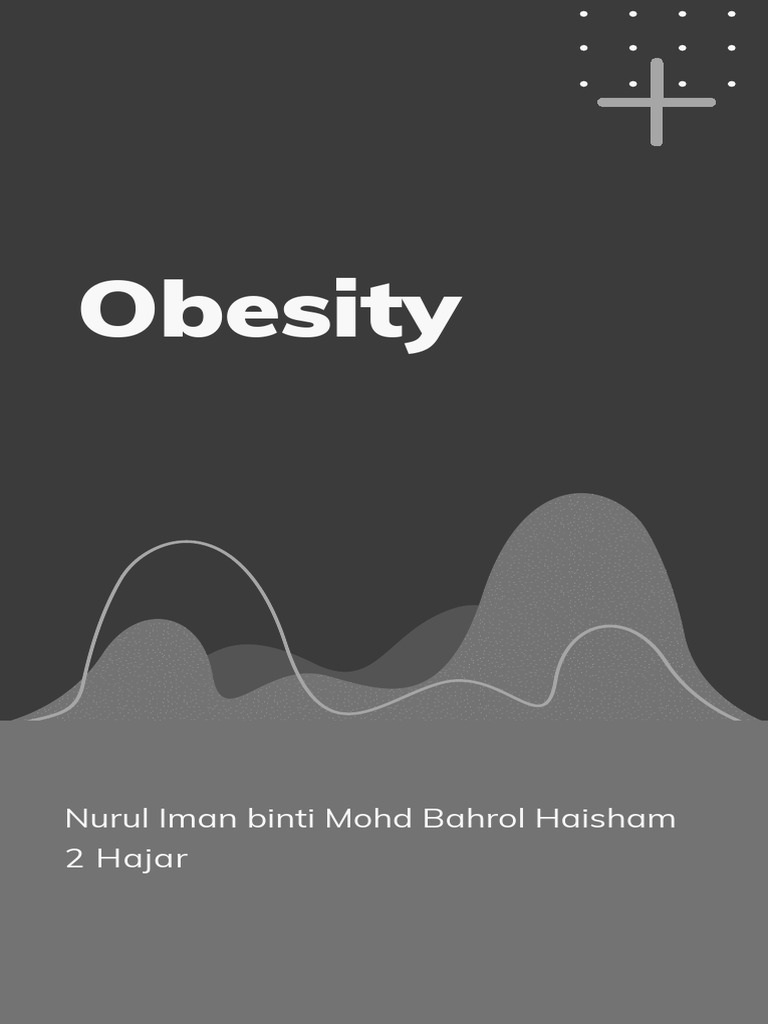 Obesity Presentation | PDF | Obesity | Healthy Diet