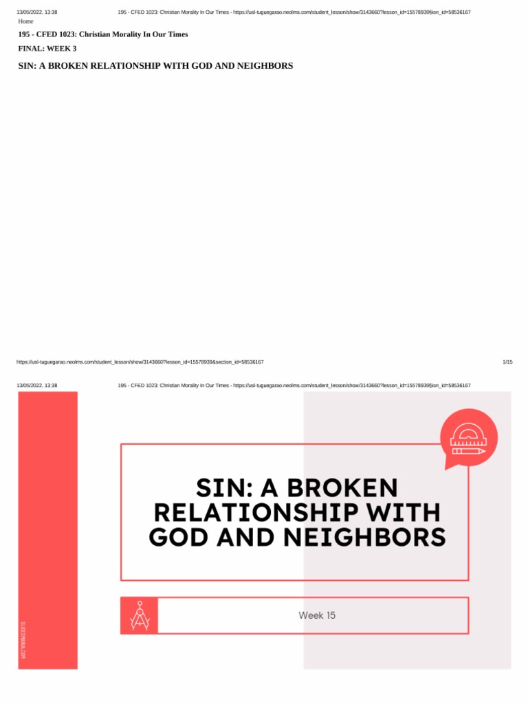 Understanding Christian Morality | PDF | Sin | Christian Ethics