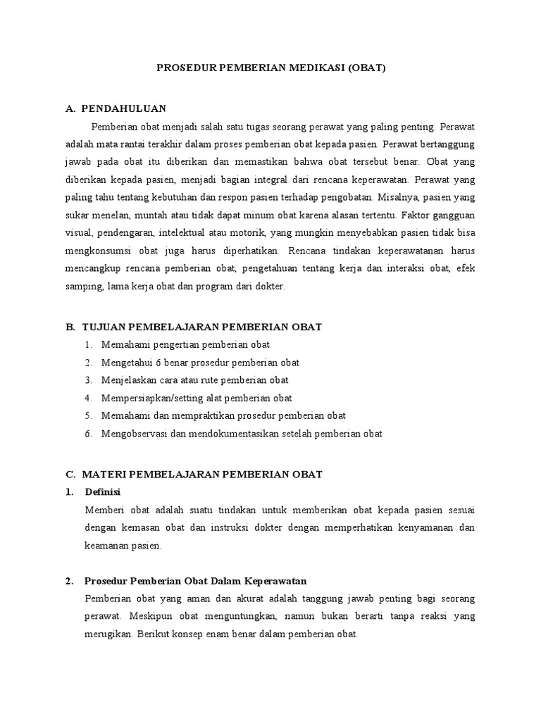 Modul Obat Cne | PDF
