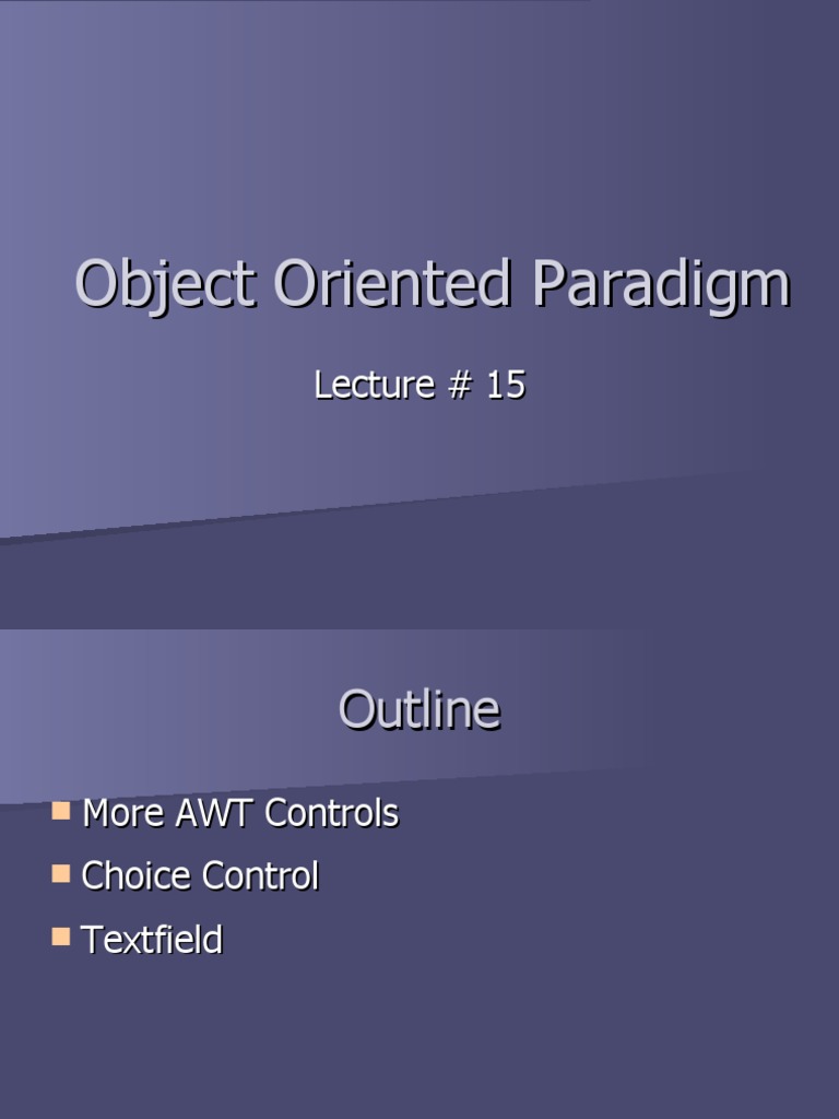 Oop Lec15 Windows Forms Pdf Internet Explorer Method Computer Programming