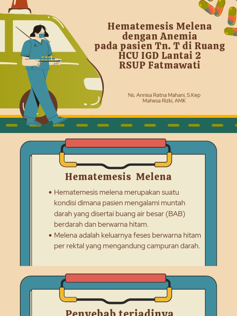 Hematemesisi Melena Dengan Anemia | PDF