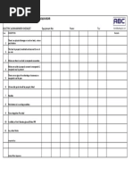 Roller Compactor Inspection Checklist | PDF | Wheeled Vehicles | Car